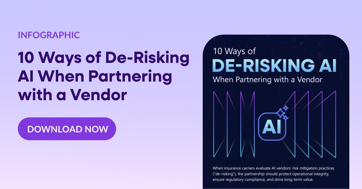 Infographic | 10 Ways of De-Risking AI When Partnering with a Vendor