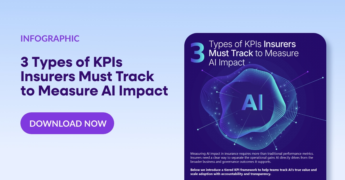 Infographic | 3 Types of KPIs Insurers Must Track to Measure AI Impact