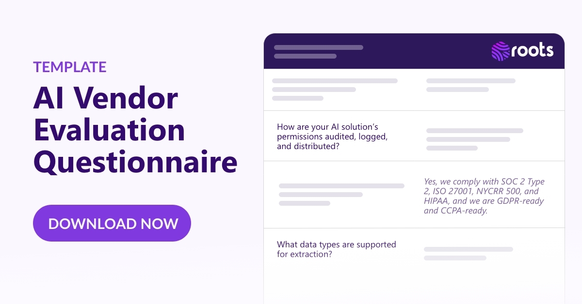 Template | AI Vendor Evaluation Questionnaire